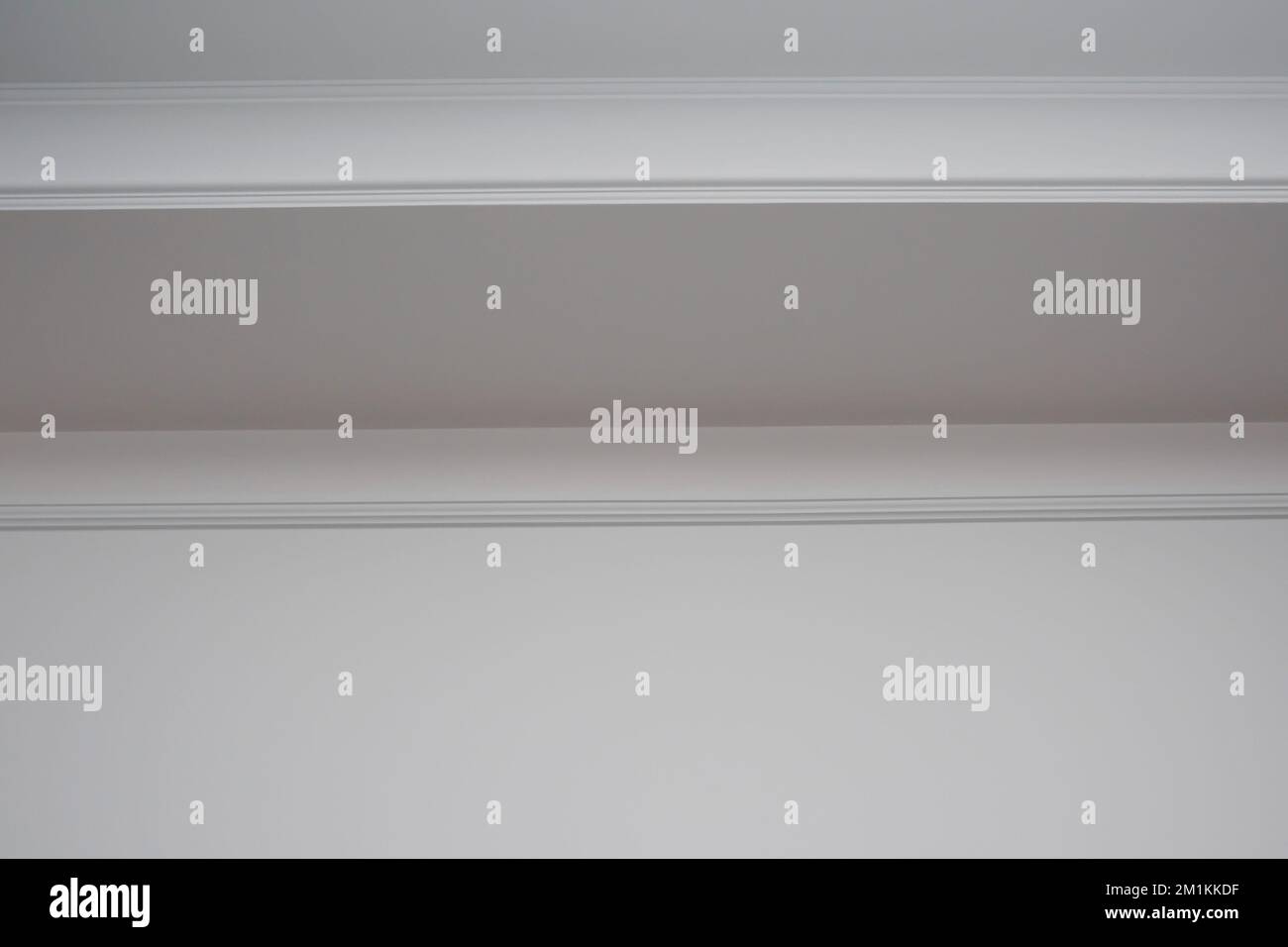 Detail of a flat ceiling edge Stock Photo - Alamy