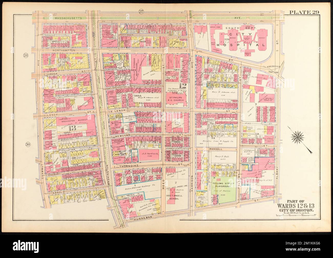 Atlas of the city of Boston, Boston proper and Back Bay : plate 29 ...