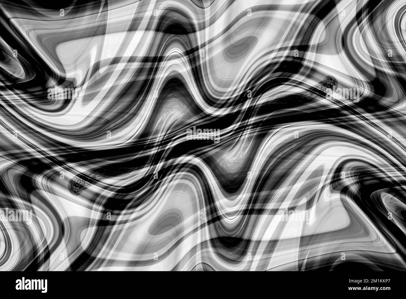 Monochromatic wavy abstract marble texture background Stock Photo - Alamy