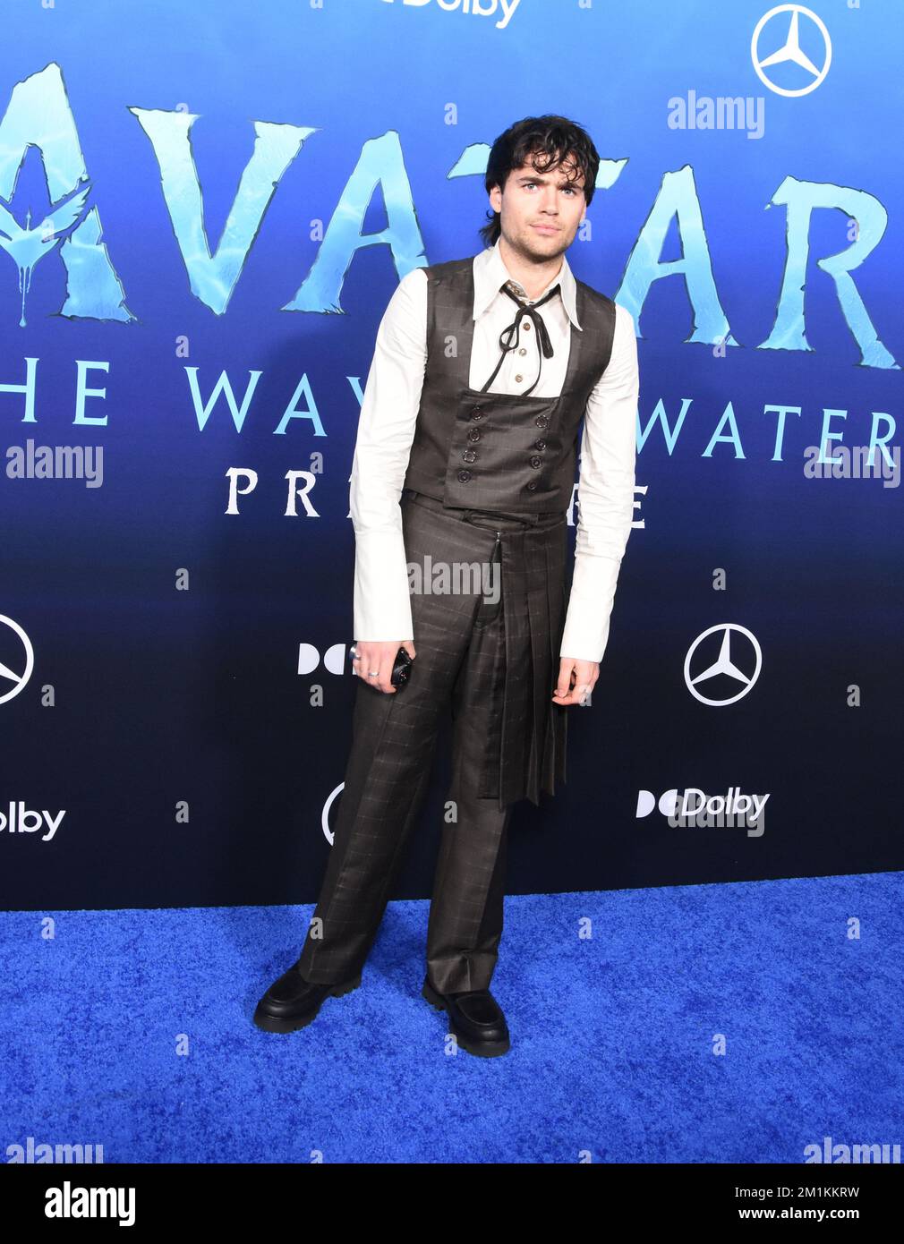 Hollywood, California, USA 12th December 2022 Actor Jamie Flatters ...