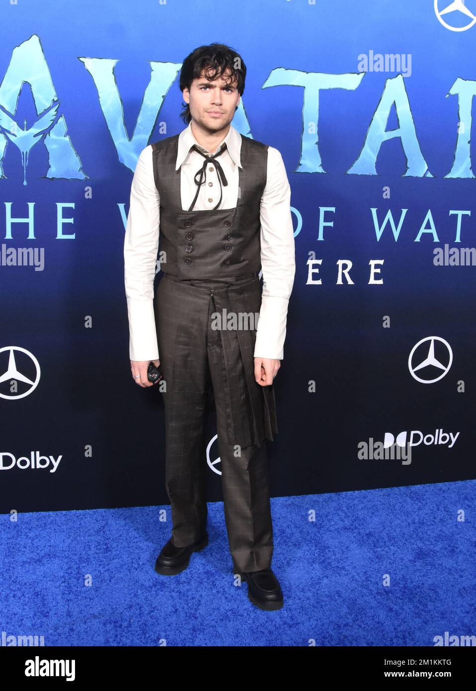 Hollywood, California, USA 12th December 2022 Actor Jamie Flatters ...