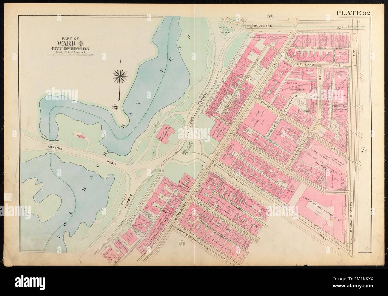 Atlas of the city of Boston, Boston proper and Back Bay : plate 32 ...