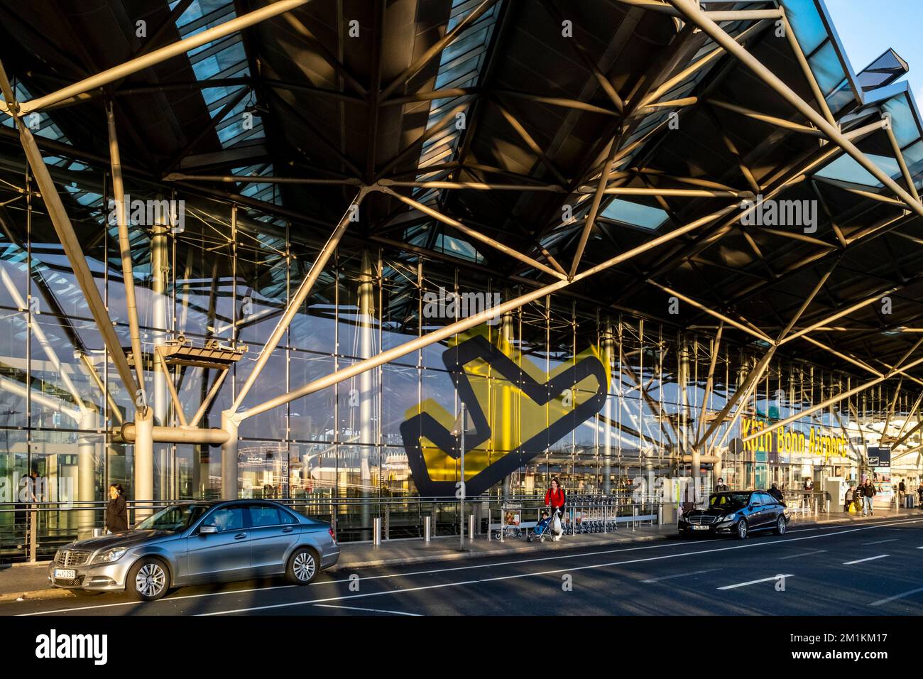 The Exterior of Koln-Bonn (Cologne-Bonn) International Airport, Koln ...