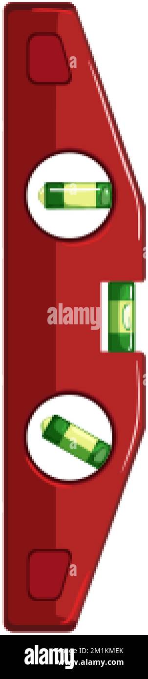 instrument level tool cartoon vector illustration Stock Vector Image ...