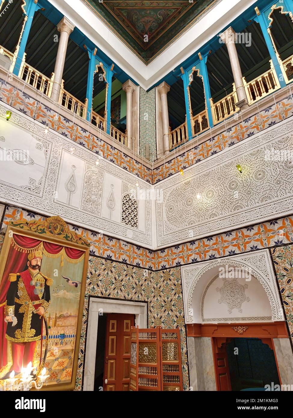 A beautiful building interior in Tunisia, North Africa Stock Photo - Alamy
