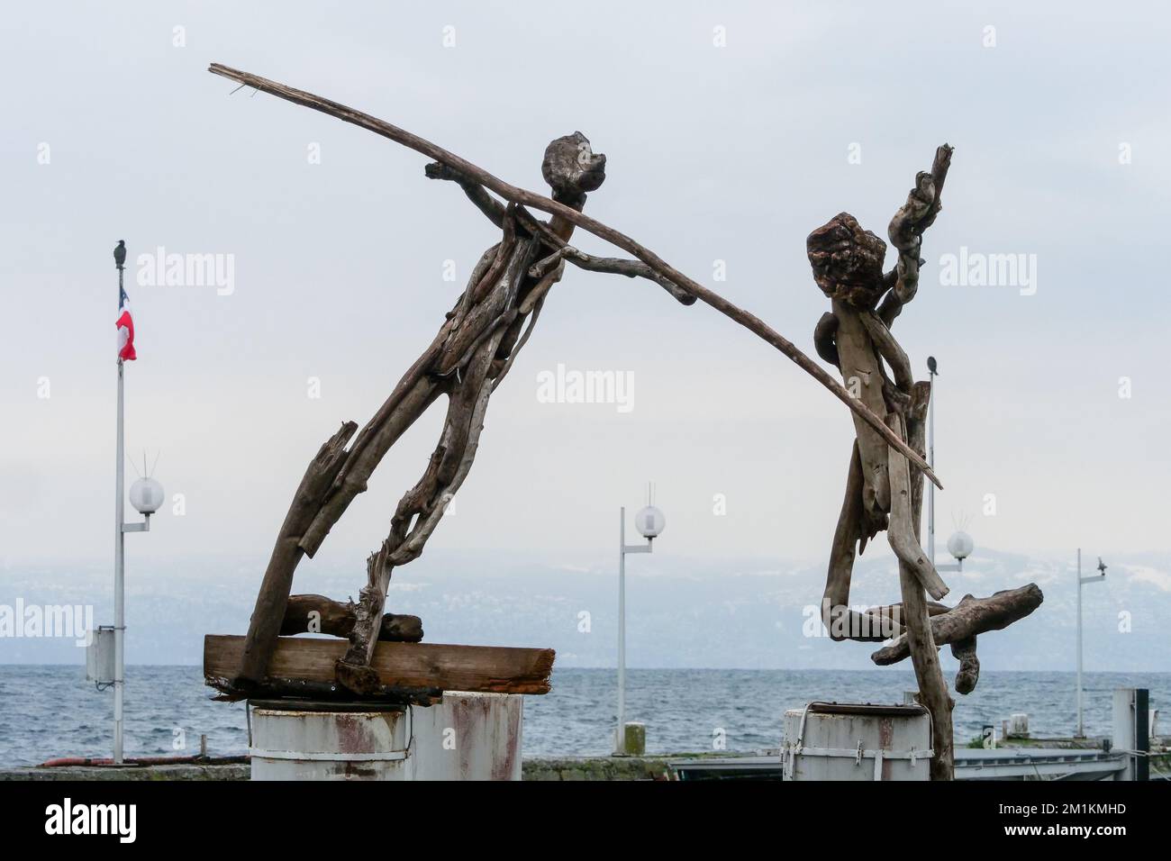 The Flottins festival, Evian-les-Bains, Haute-Savoie, France Stock ...