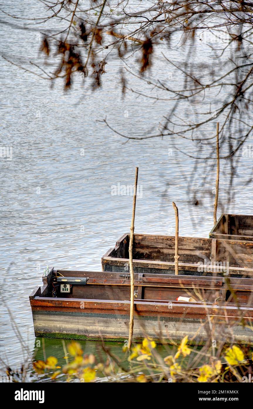 Hungarian countryside in autumn, HDR Image Stock Photo - Alamy