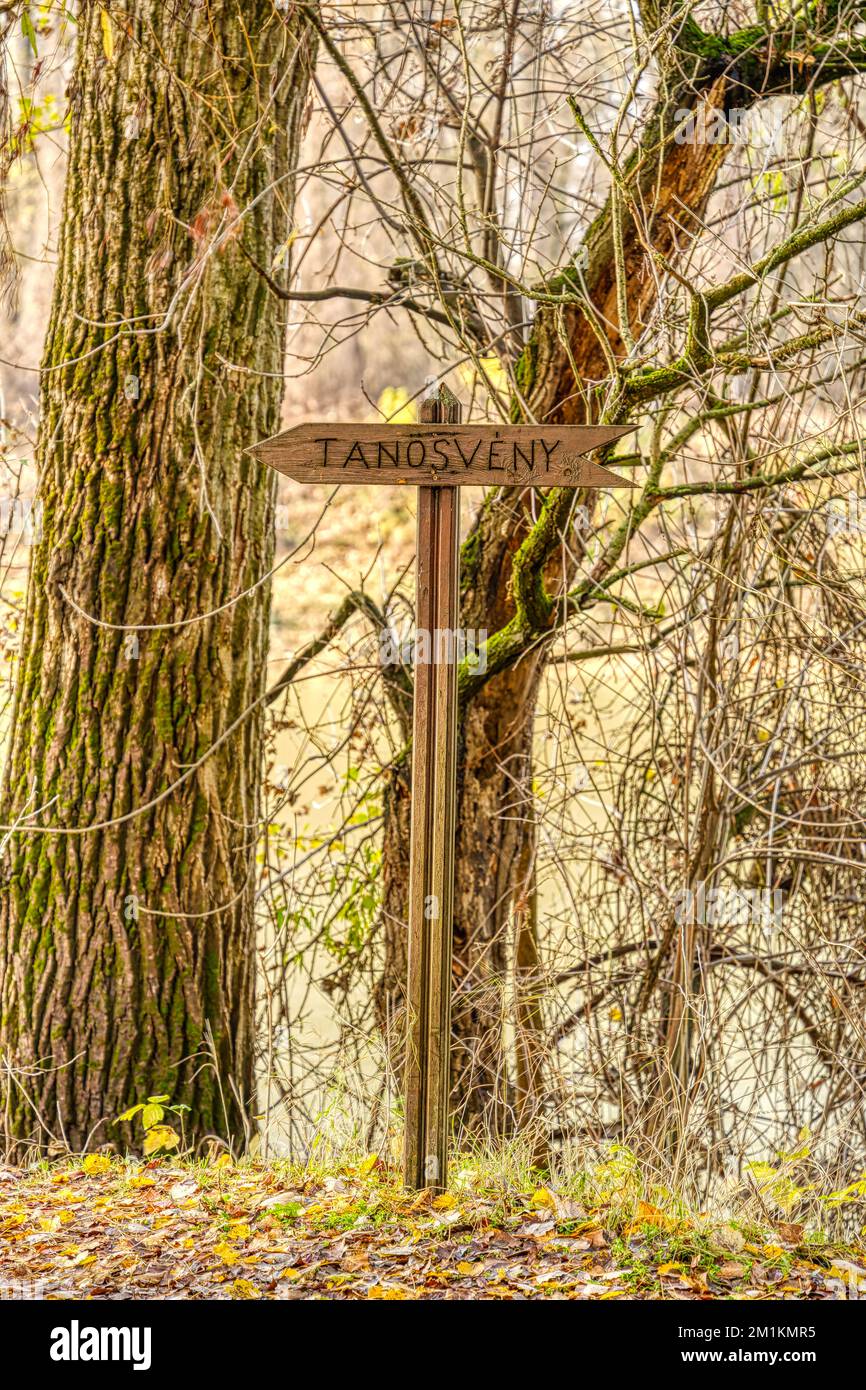 Hungarian countryside in autumn, HDR Image Stock Photo - Alamy