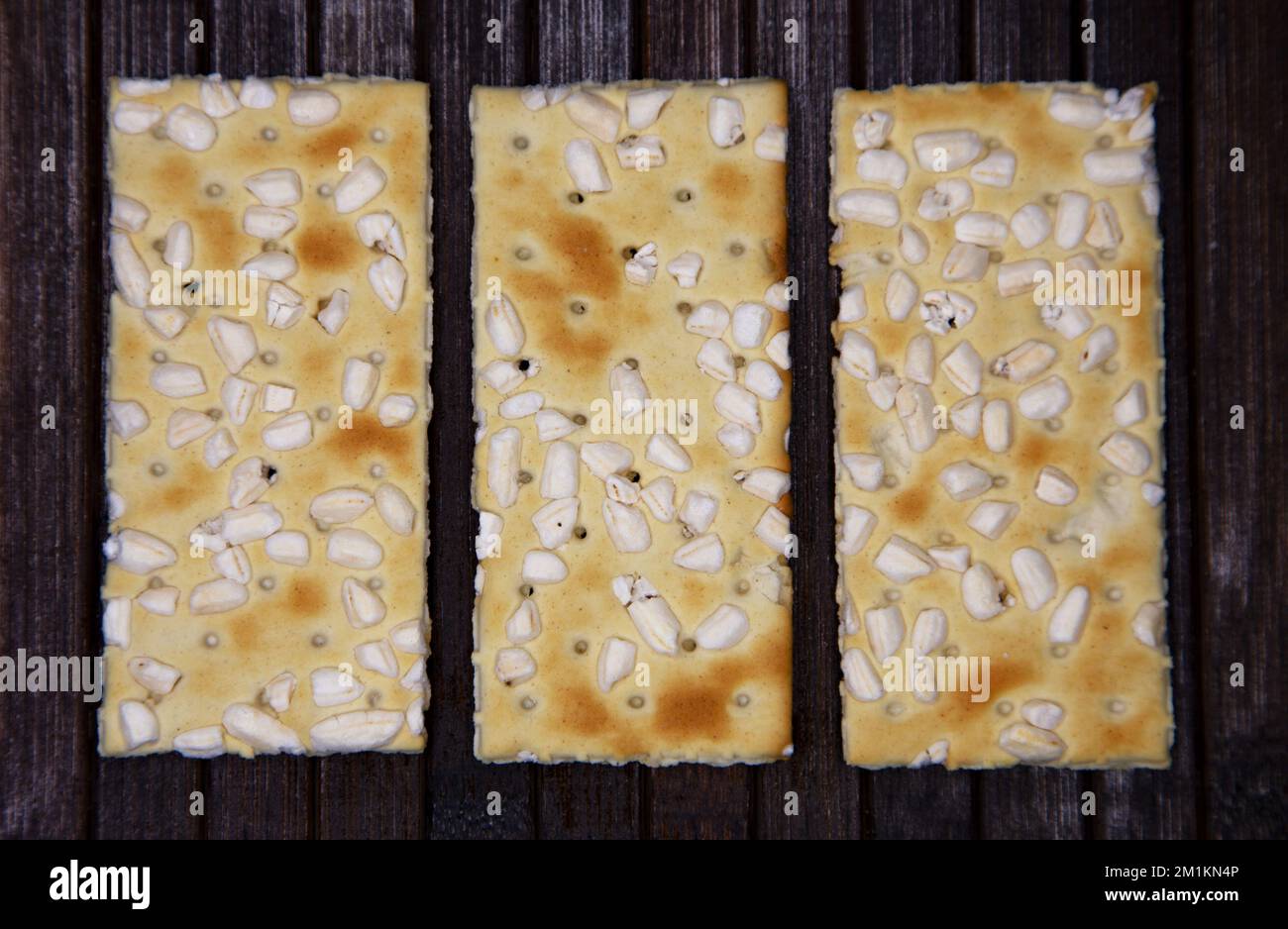 puffed rice crackers Stock Photo - Alamy