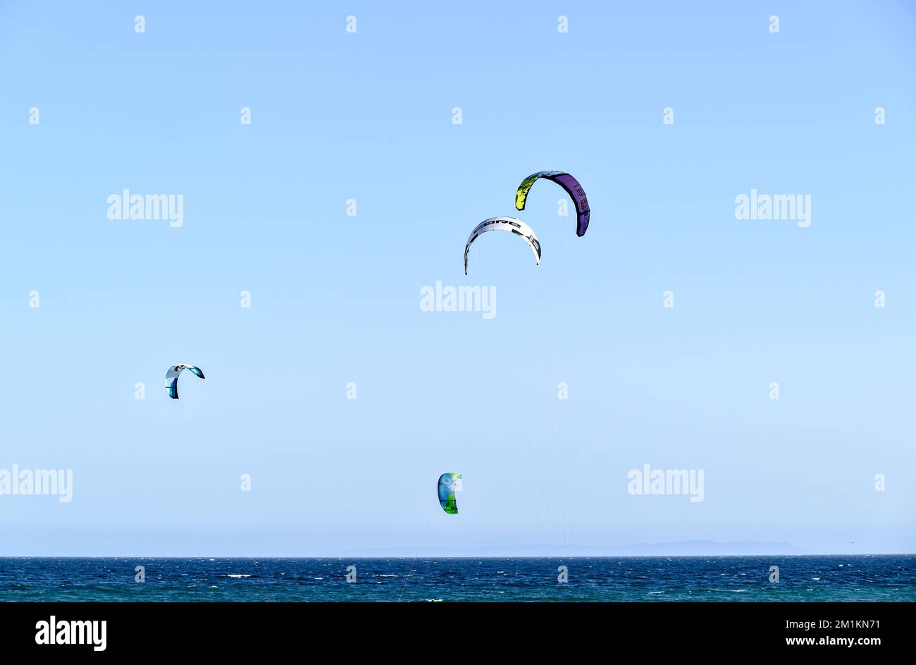 Los Caños de Meca, Barbate, Cádiz; August 19, 2022: athletes practicing ...