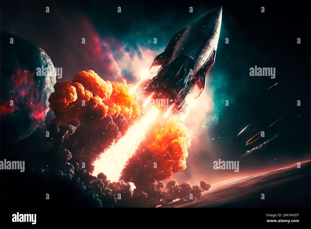 Cosmic combat hi-res stock photography and images - Alamy