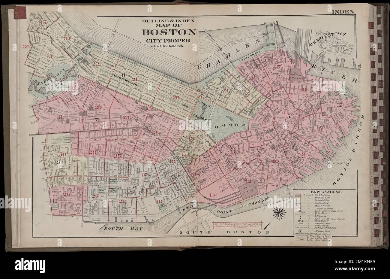 Atlas of the city of Boston, Boston proper and Back Bay : from actual ...