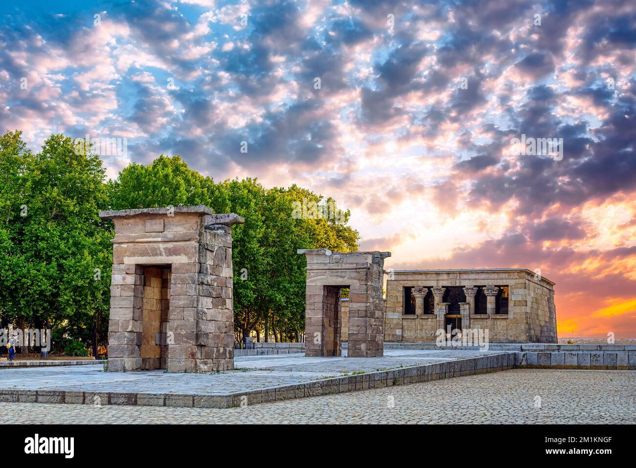Temple of Debod in Madrid, Spain, 2022 Stock Photo - Alamy