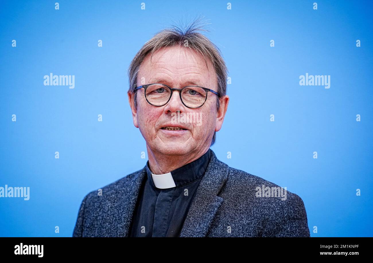 Berlin, Germany. 13th Dec, 2022. Prelate Karl Jüsten, Catholic Chairman ...
