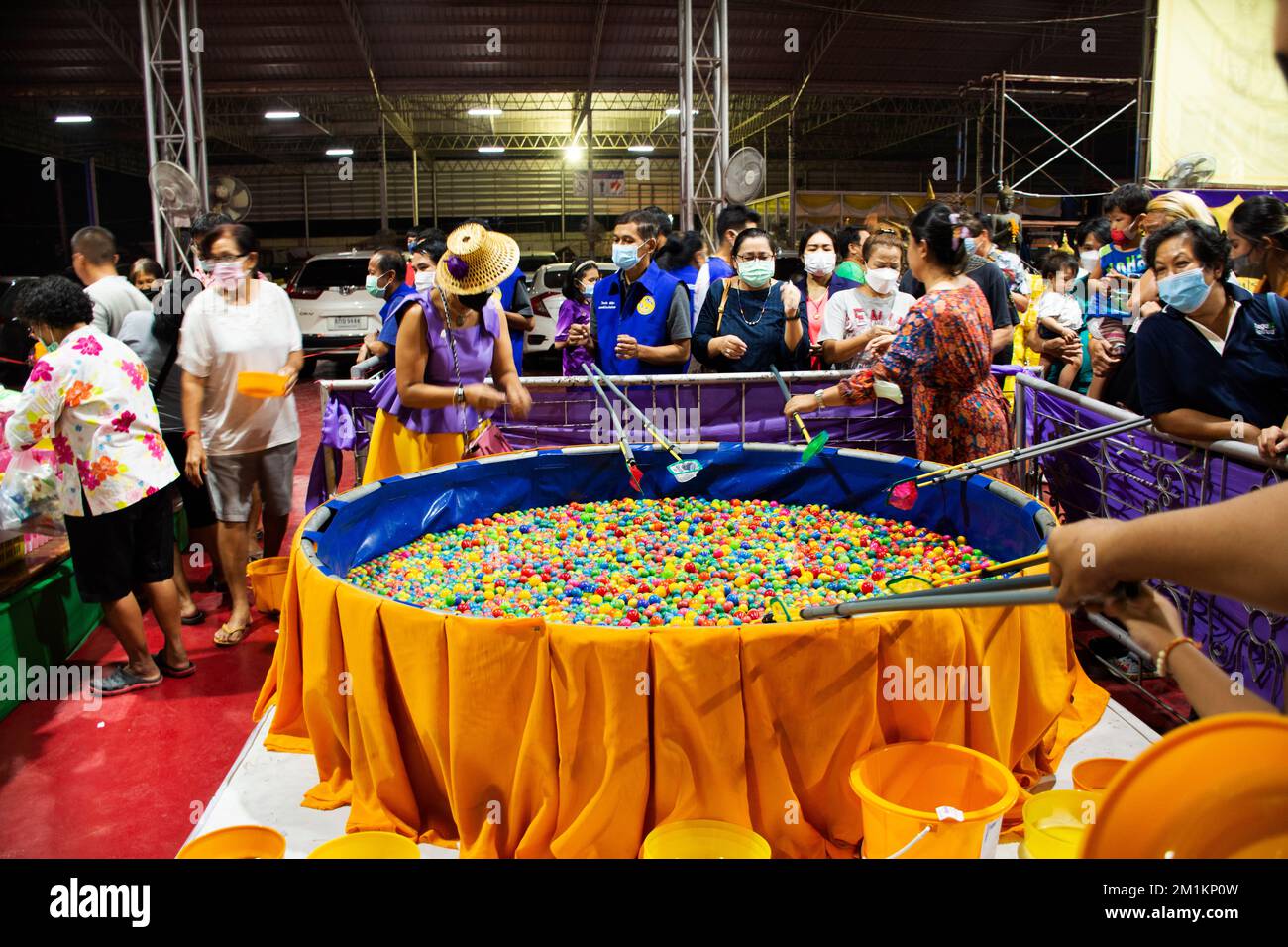 Lucky draw eggs scoop game for thai people travelers travel visit and ...