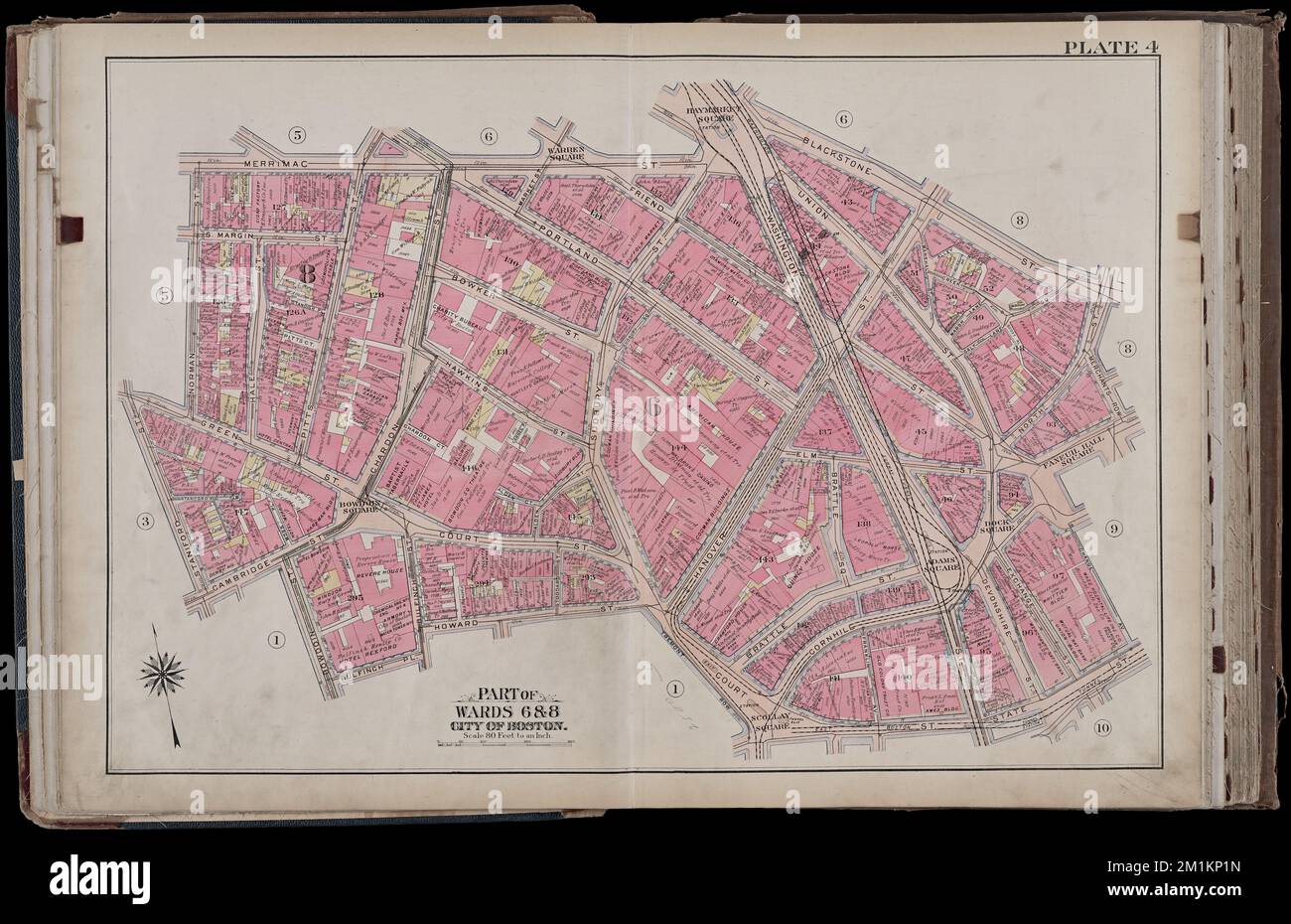 Atlas of the city of Boston, Boston proper and Back Bay : from actual ...