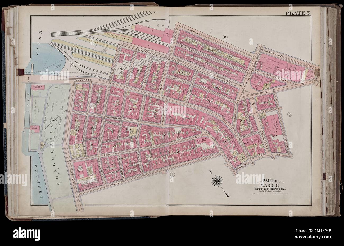 Atlas of the city of Boston, Boston proper and Back Bay : from actual ...