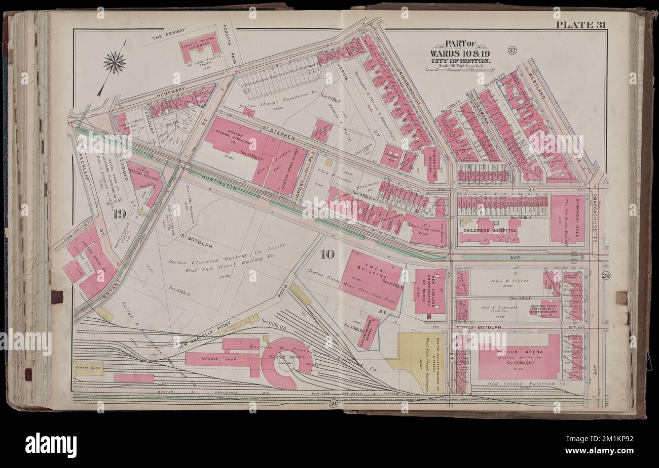 Atlas of the city of Boston, Boston proper and Back Bay : from actual ...