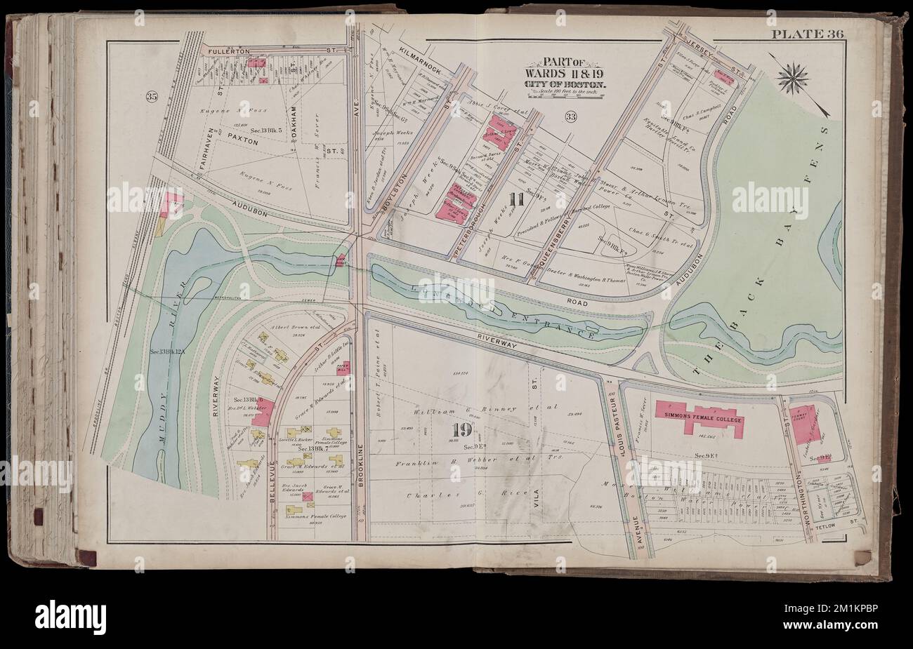 Atlas of the city of Boston, Boston proper and Back Bay : from actual ...