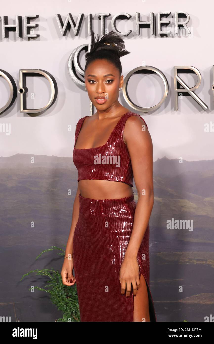 Sophia Brown, The Witcher: Blood Origin - World Premiere, BFI Southbank, London, UK, 12 December ...