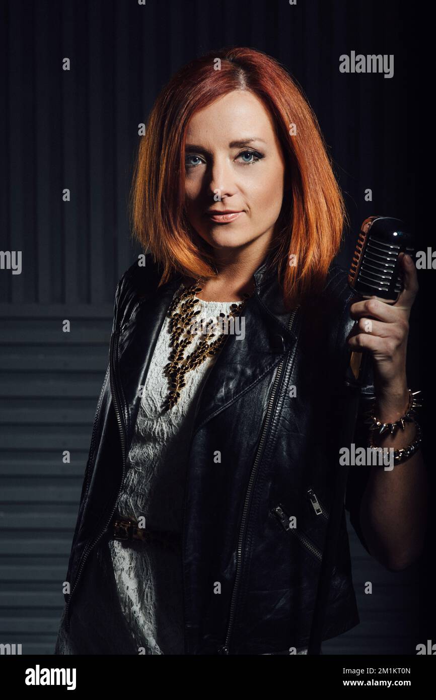 Rocker jacket hi-res stock photography and images - Alamy