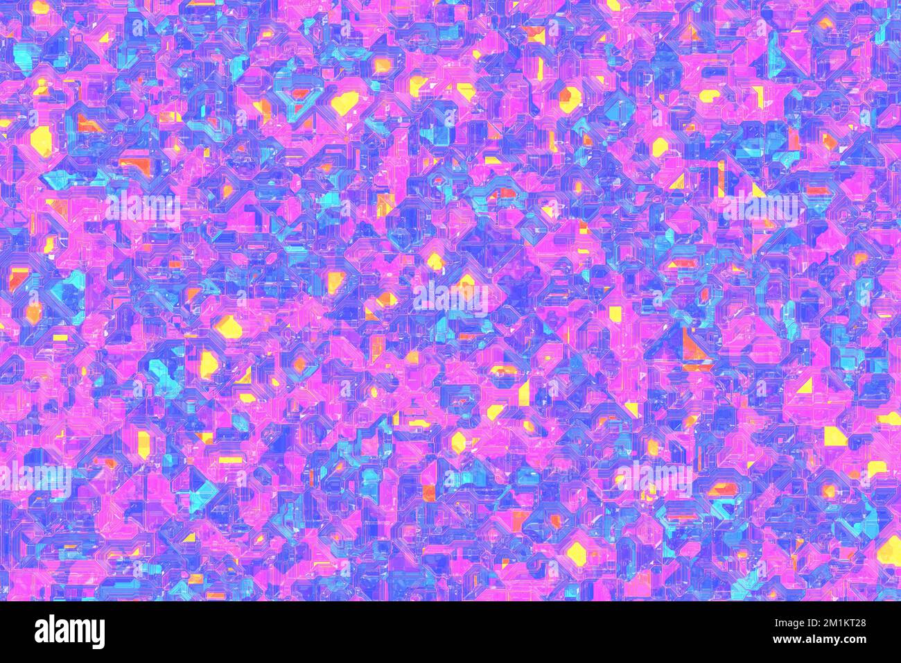 creative nice digital multi colored acid template digital art ...