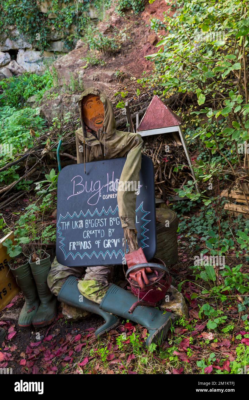 Bug Hotel Osprey the UKs biggest bug hotel created by Friends of Grove ...