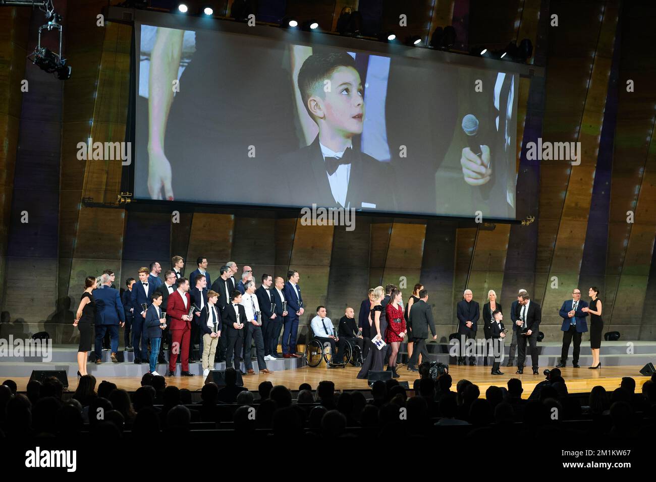 Paris, France - December 12, 2022, Plateau Karting: NUVOLINI Many ...