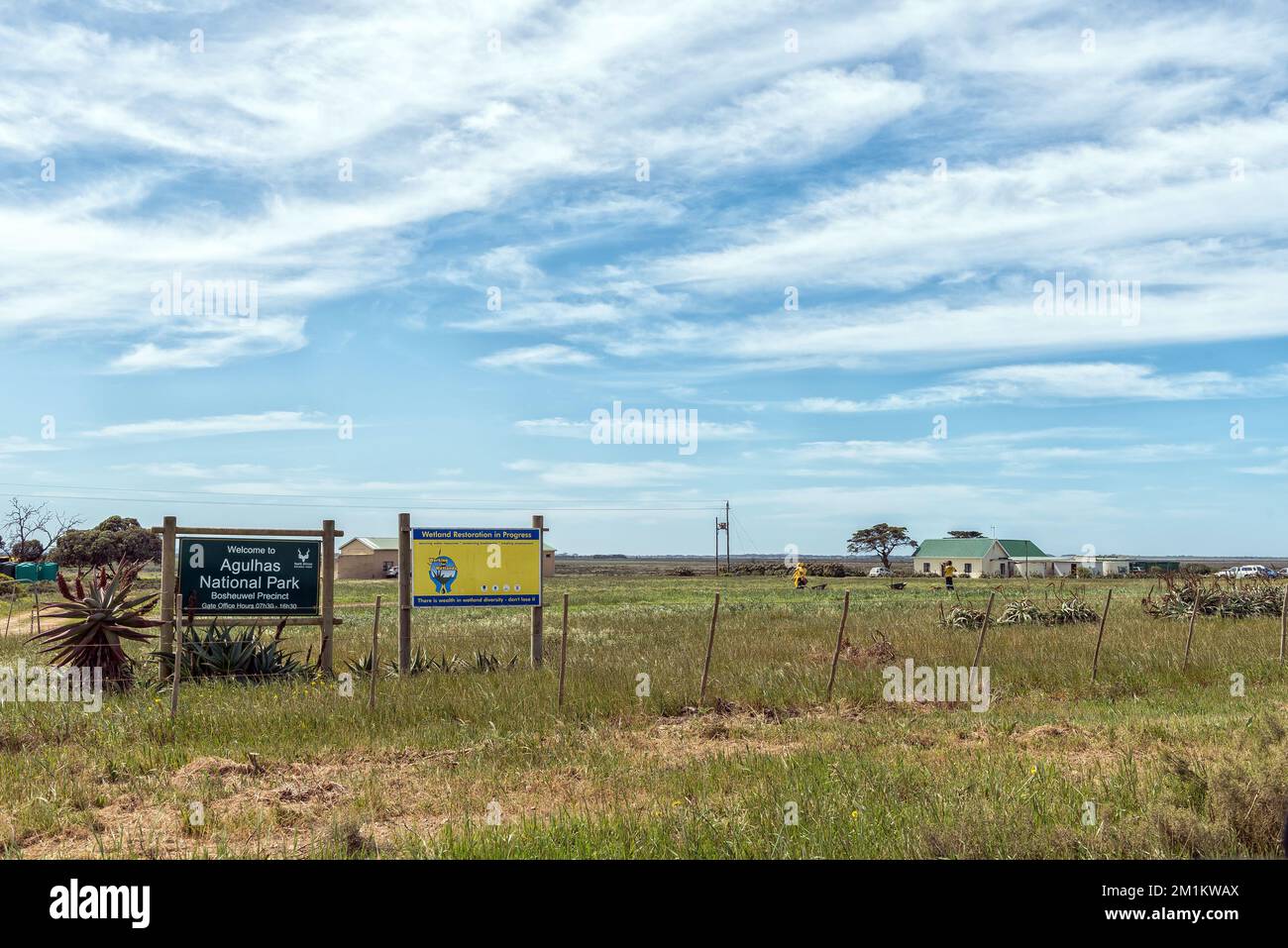 Agulhas National Park, South Africa - Sep 21, 2022: Offices of the ...