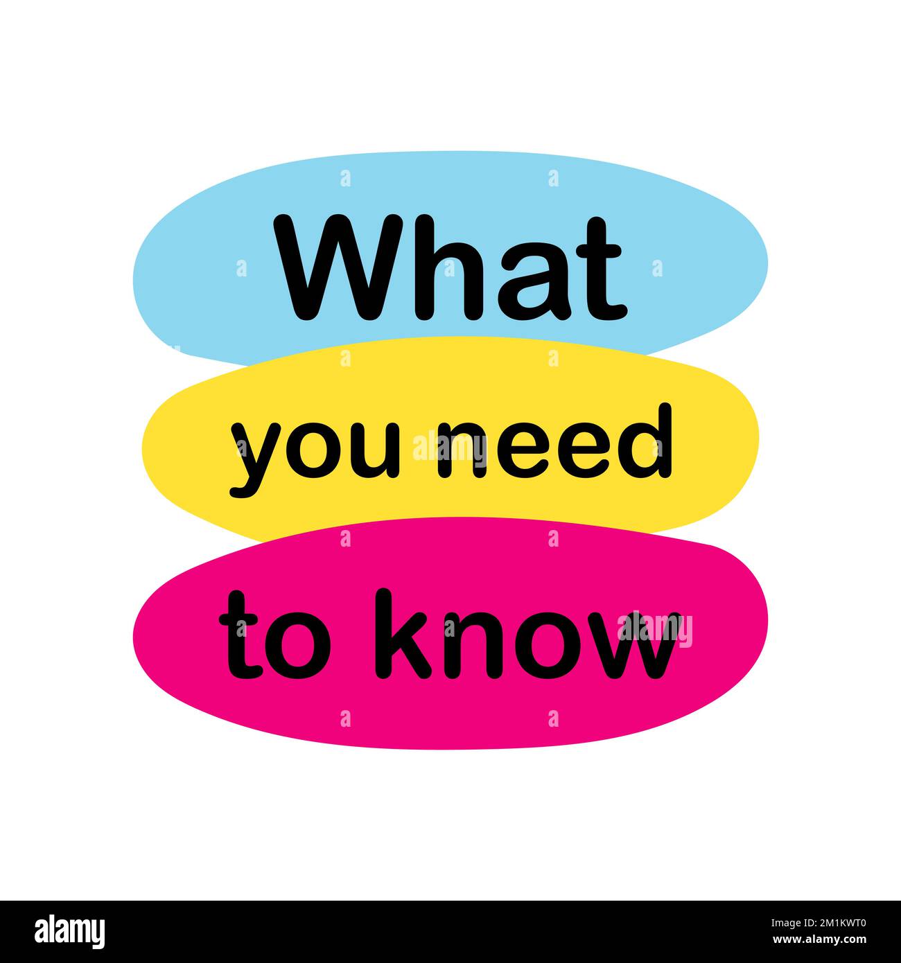 What you need to know. Vector icon Stock Vector Image & Art - Alamy