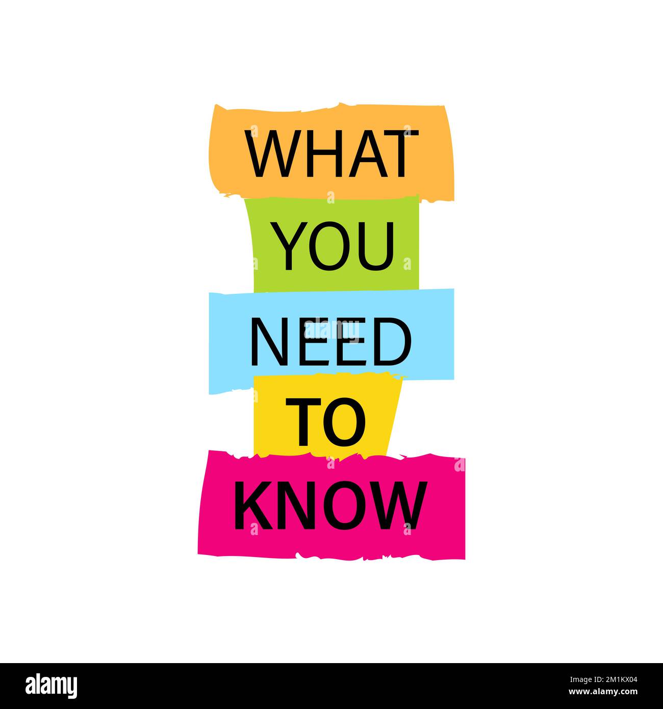 What you need to know. Vector icon Stock Vector Image & Art - Alamy