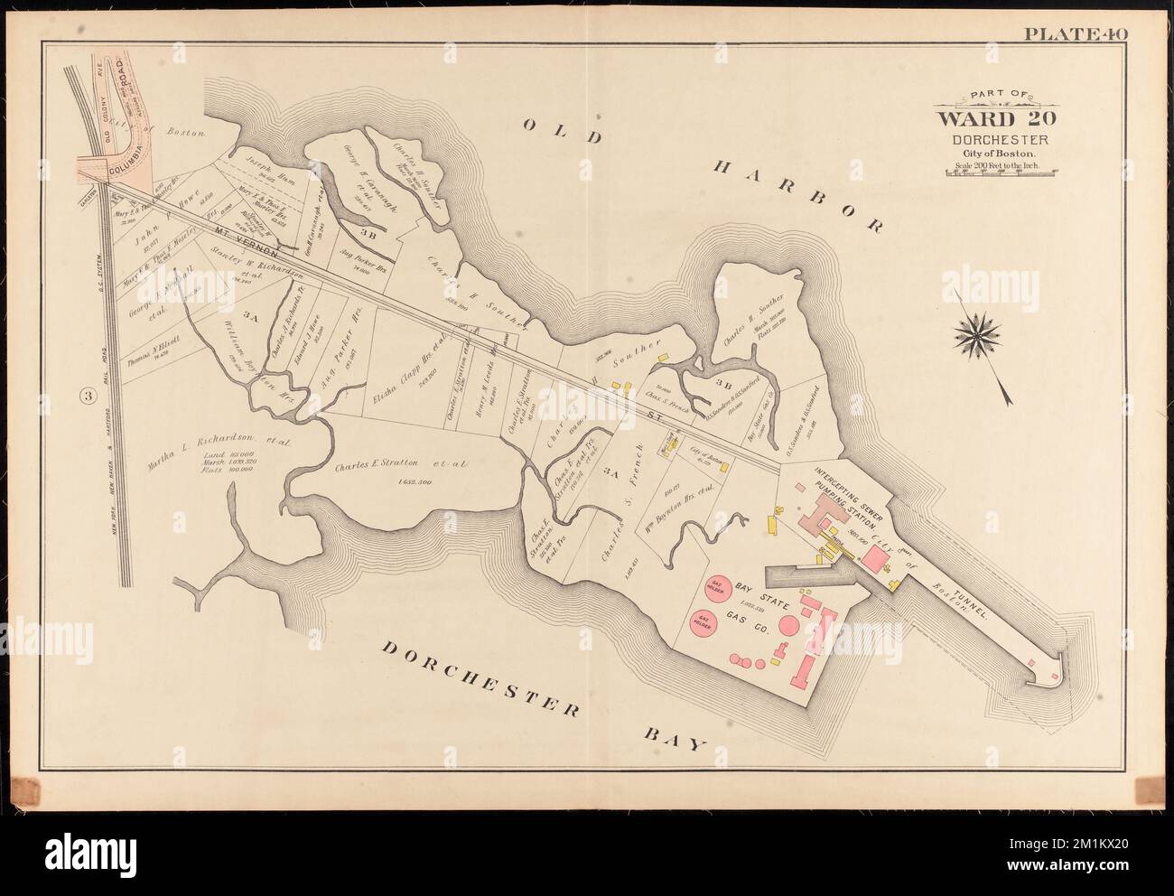 Atlas of the city of Boston, Dorchester, Mass. : plate 40 , Boston Mass ...