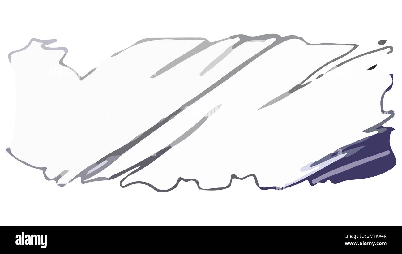 Light rectangular shape with diagonal brush strokes in grunge style ...