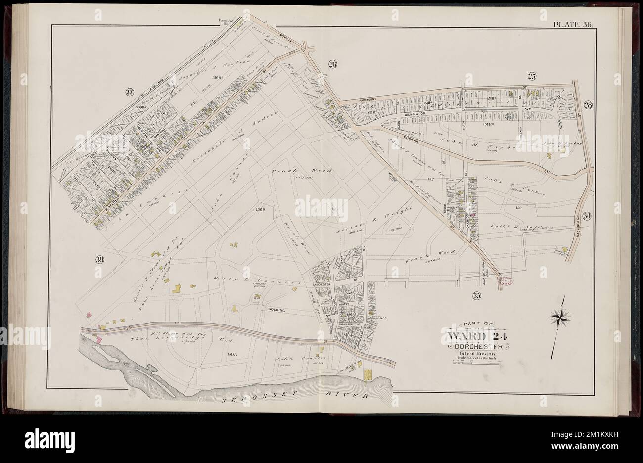 Atlas of the city of Boston, Dorchester, Mass., vol. 5 : from actual ...