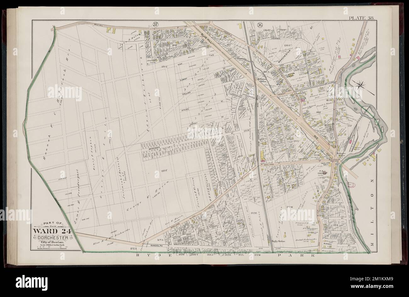 Atlas of the city of Boston, Dorchester, Mass., vol. 5 : from actual ...