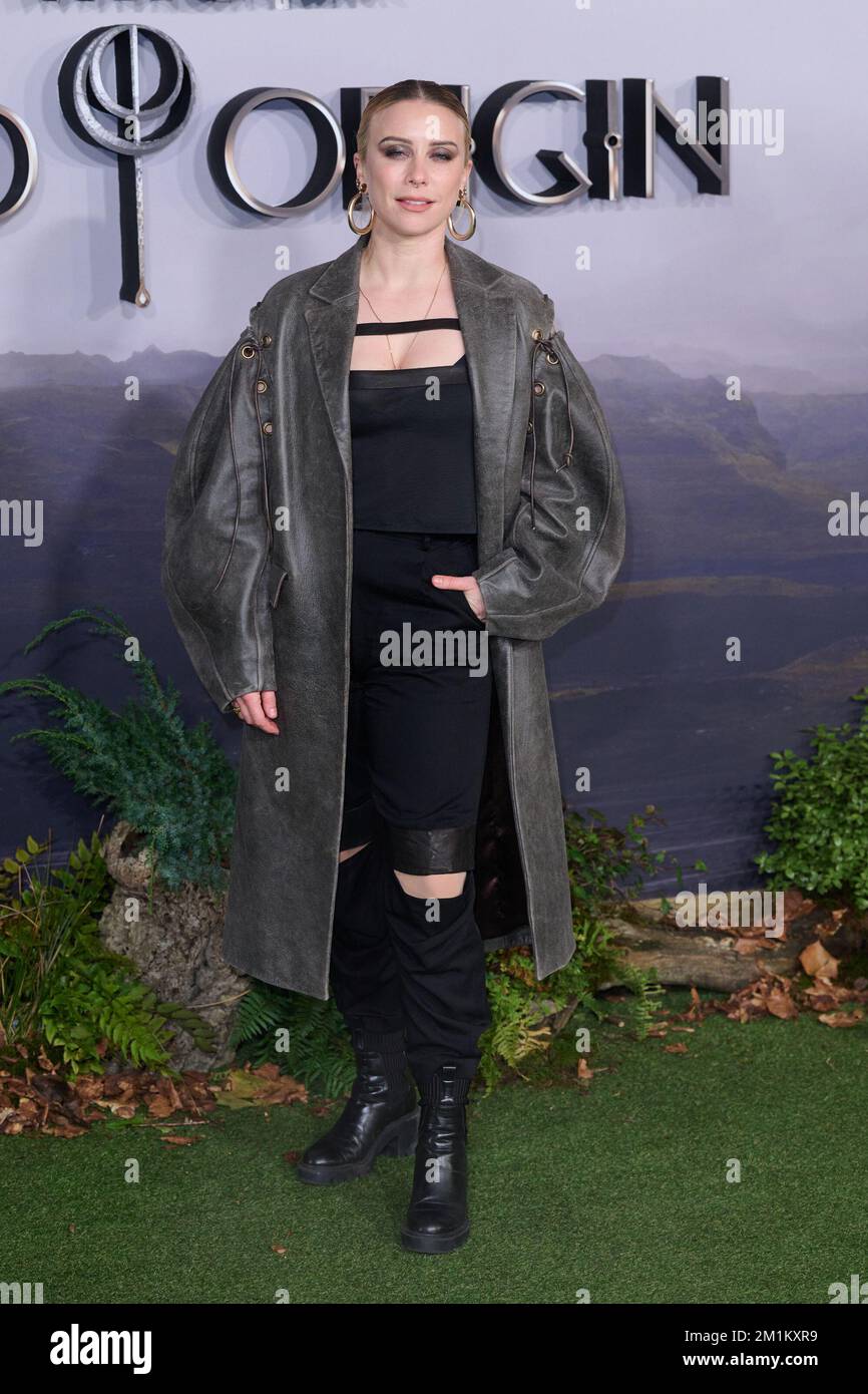 London, UK . 12 December, 2022 . Julia Hardy pictured at the World ...