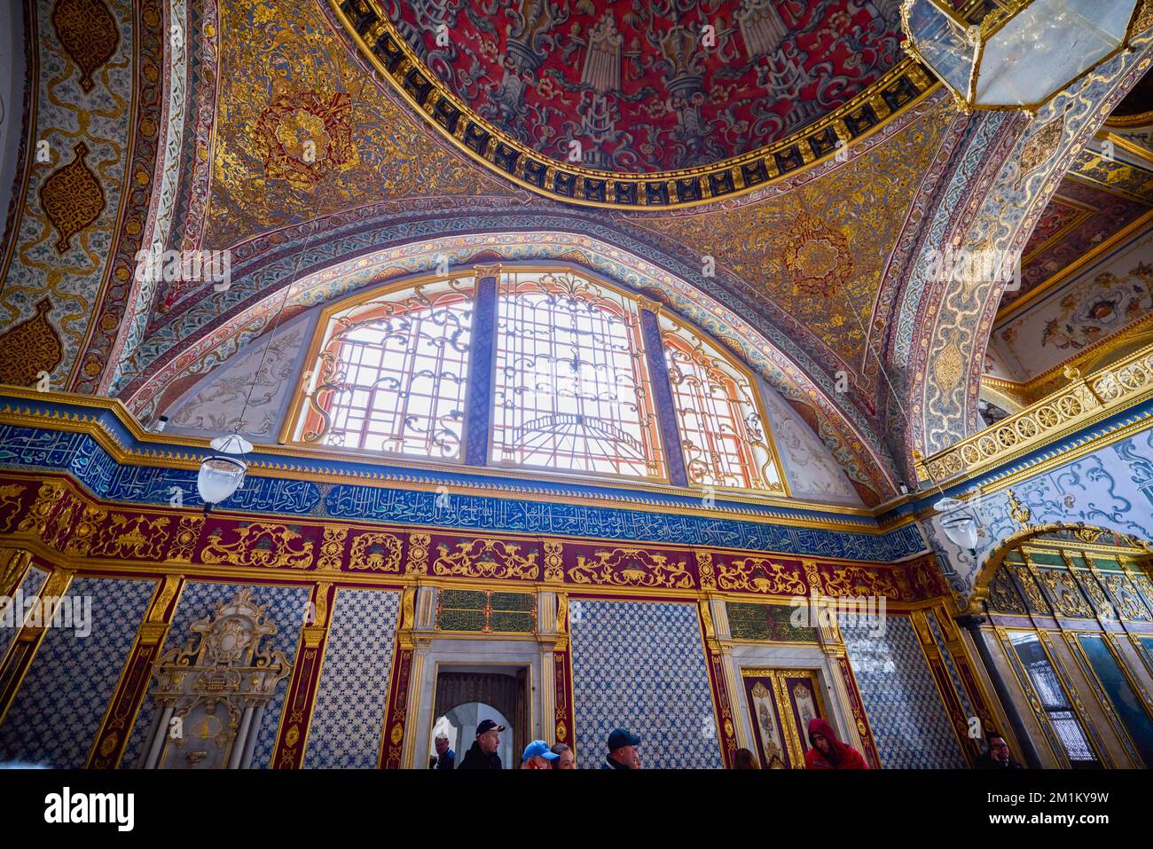 Istanbul, Turkey, November 28 2022. Topkapi Palace & Harem, images from inside the Plat ...