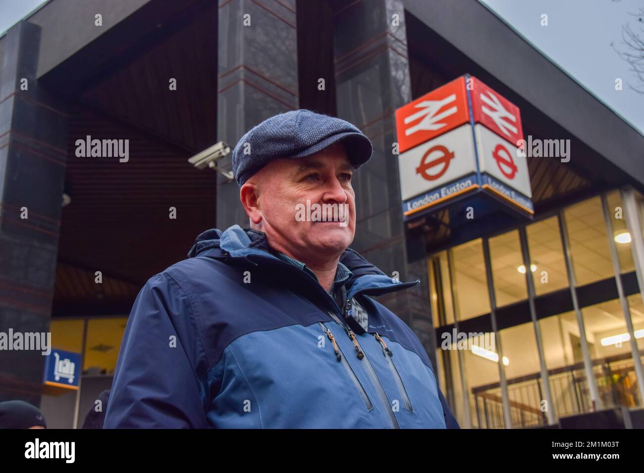London, UK. 13th Dec, 2022. RMT (Rail, Maritime and Transport Workers ...