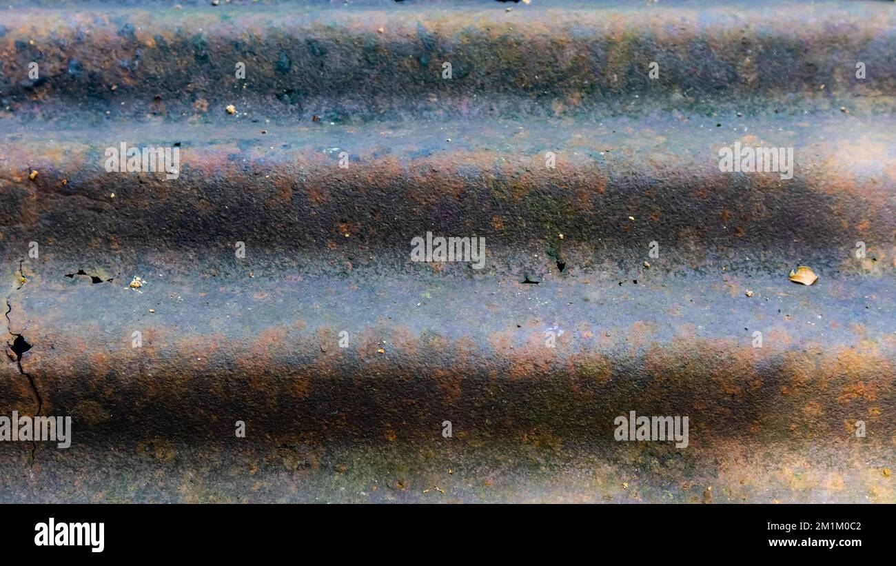 rusty zinc texture as background Stock Photo - Alamy