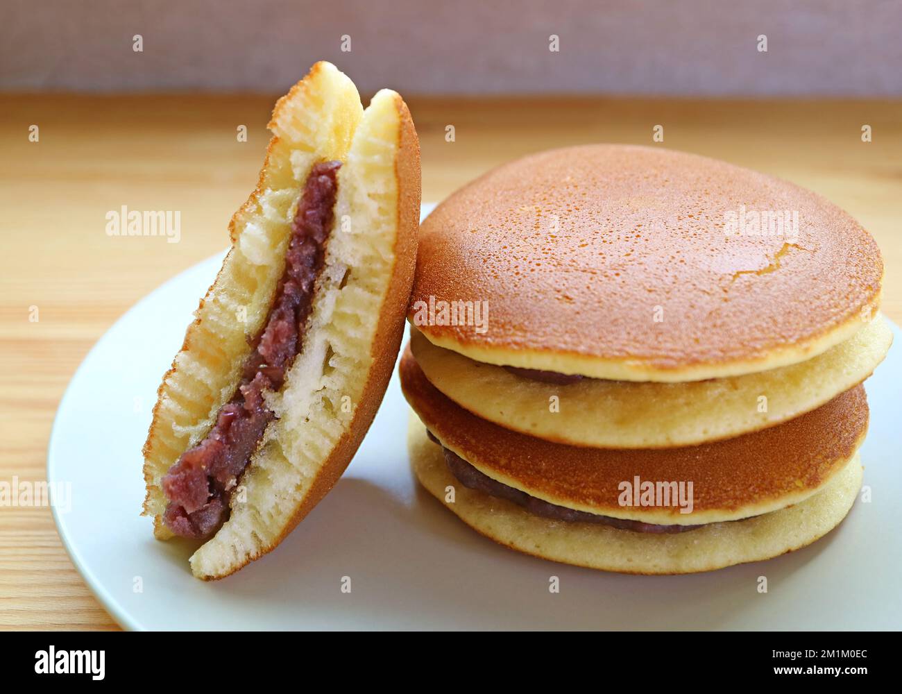 Dorayaki, a Popular Japanese Azuki Bean Paste(Anko) Filled Confections ...