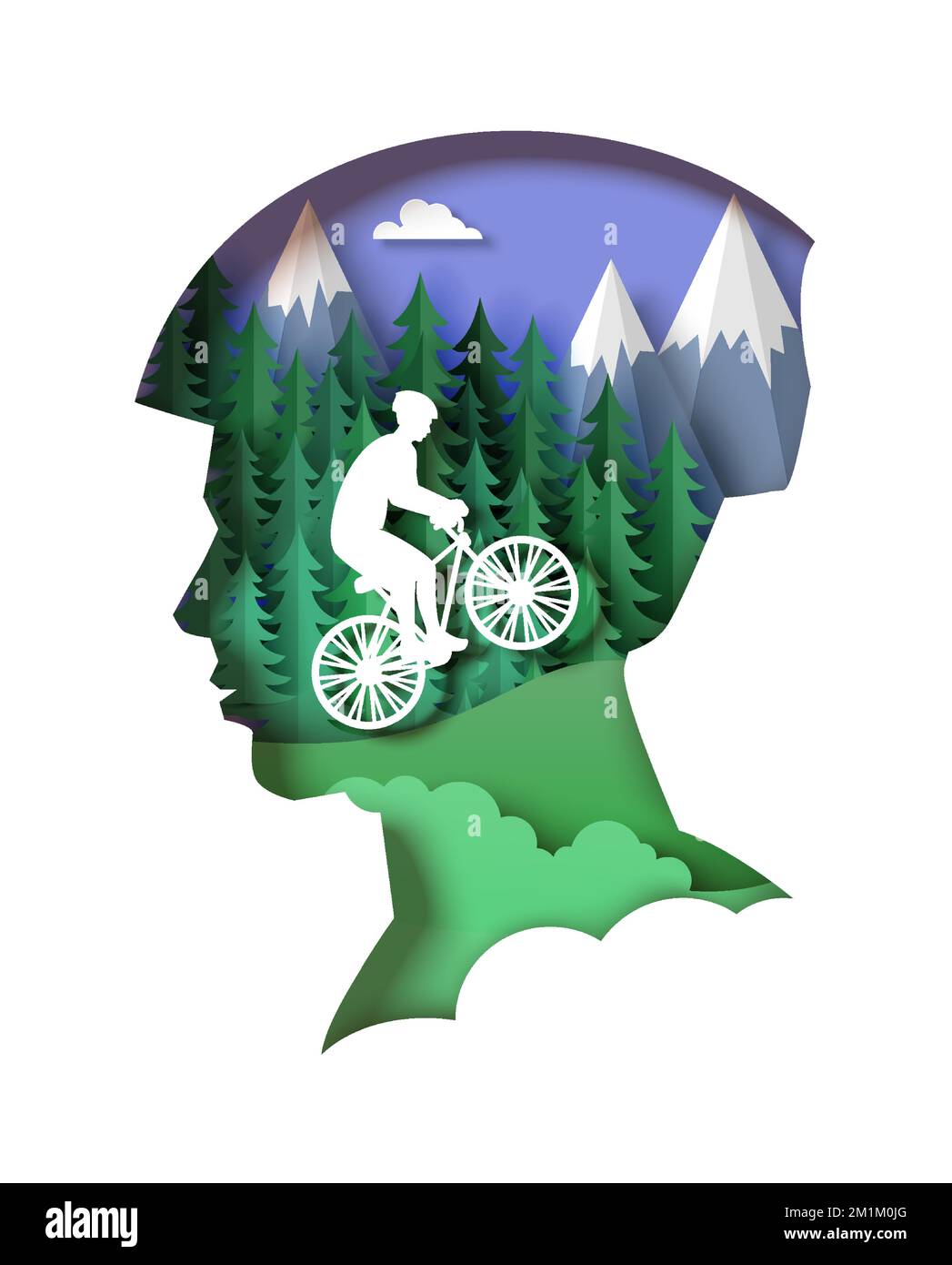 Adventure cross country Stock Vector Images - Alamy