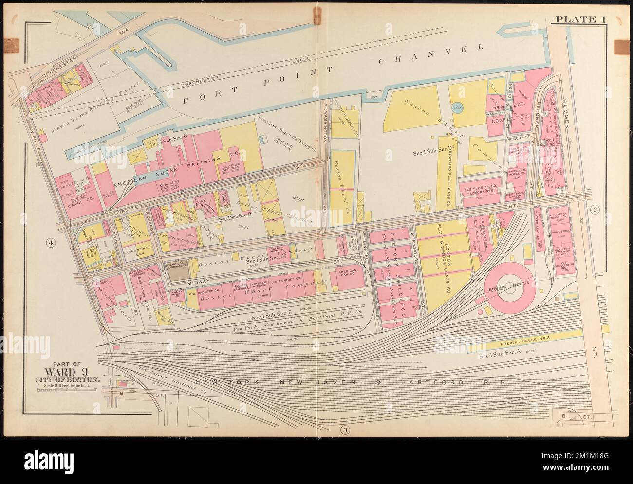 Atlas of the city of Boston, South Boston : plate 1 , Boston Mass ...