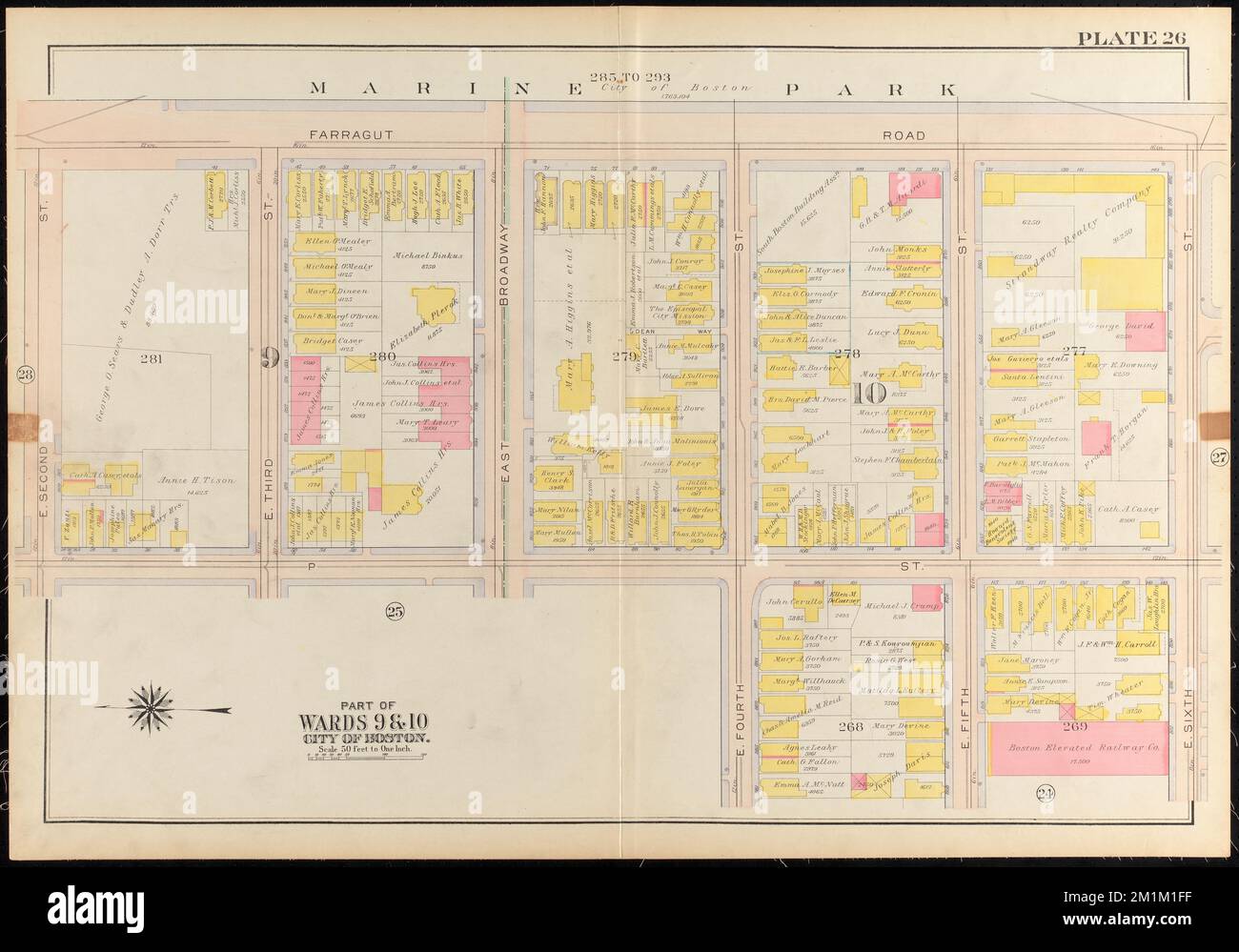 Atlas of the city of Boston, South Boston : plate 26 , Boston Mass ...