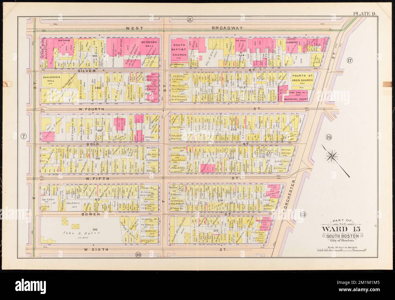 Atlas of the city of Boston, South Boston : plate 9 , Boston Mass ...