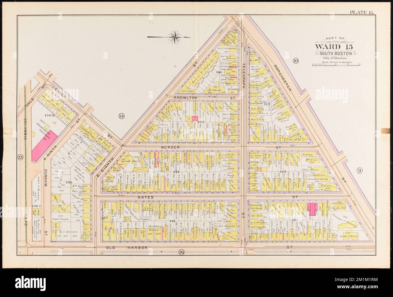Atlas of the city of Boston, South Boston : plate 15 , Boston Mass ...