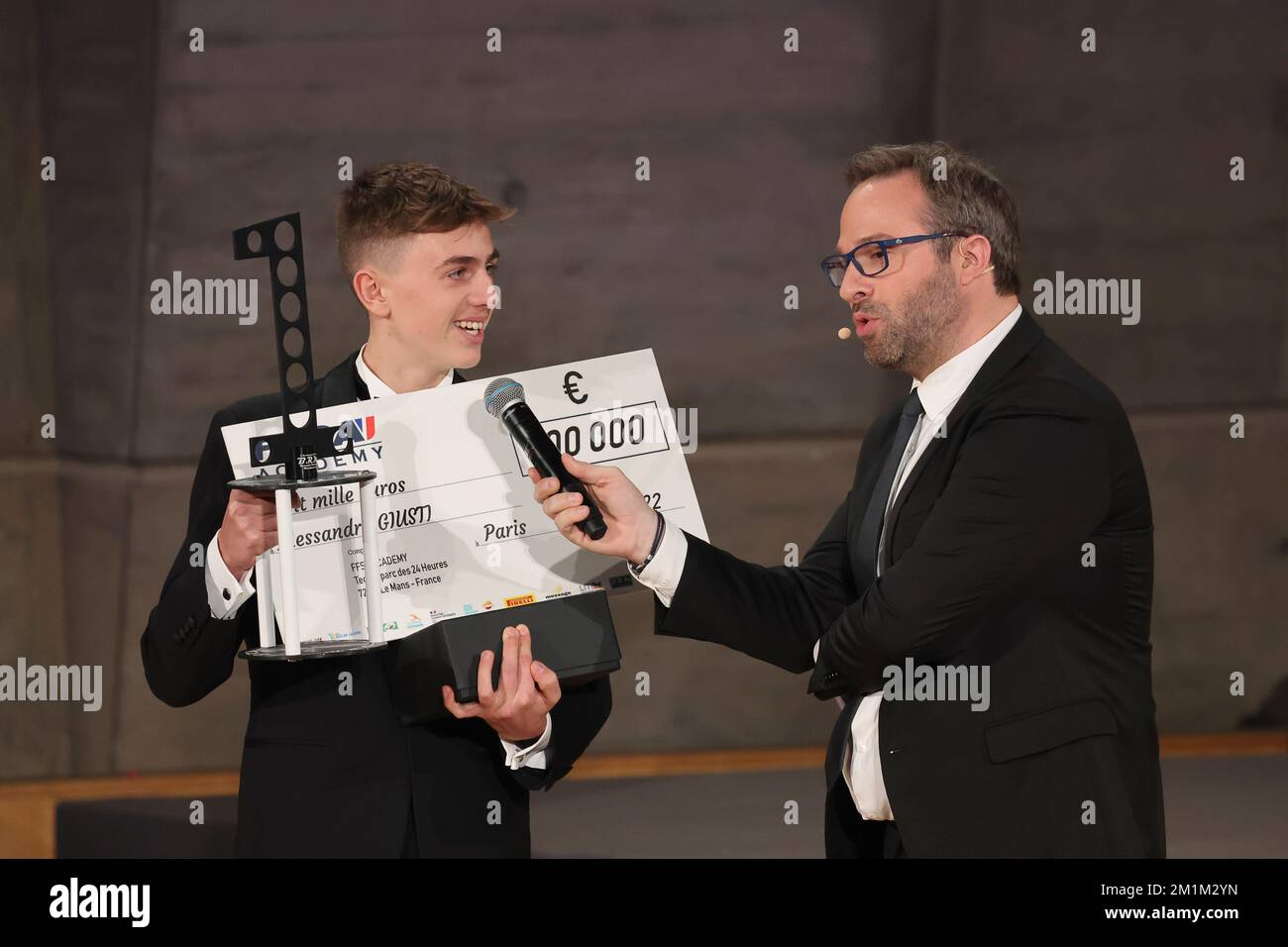 GIUSTI Alessandro, portrait, during Les Trophées du Sport Automobile ...