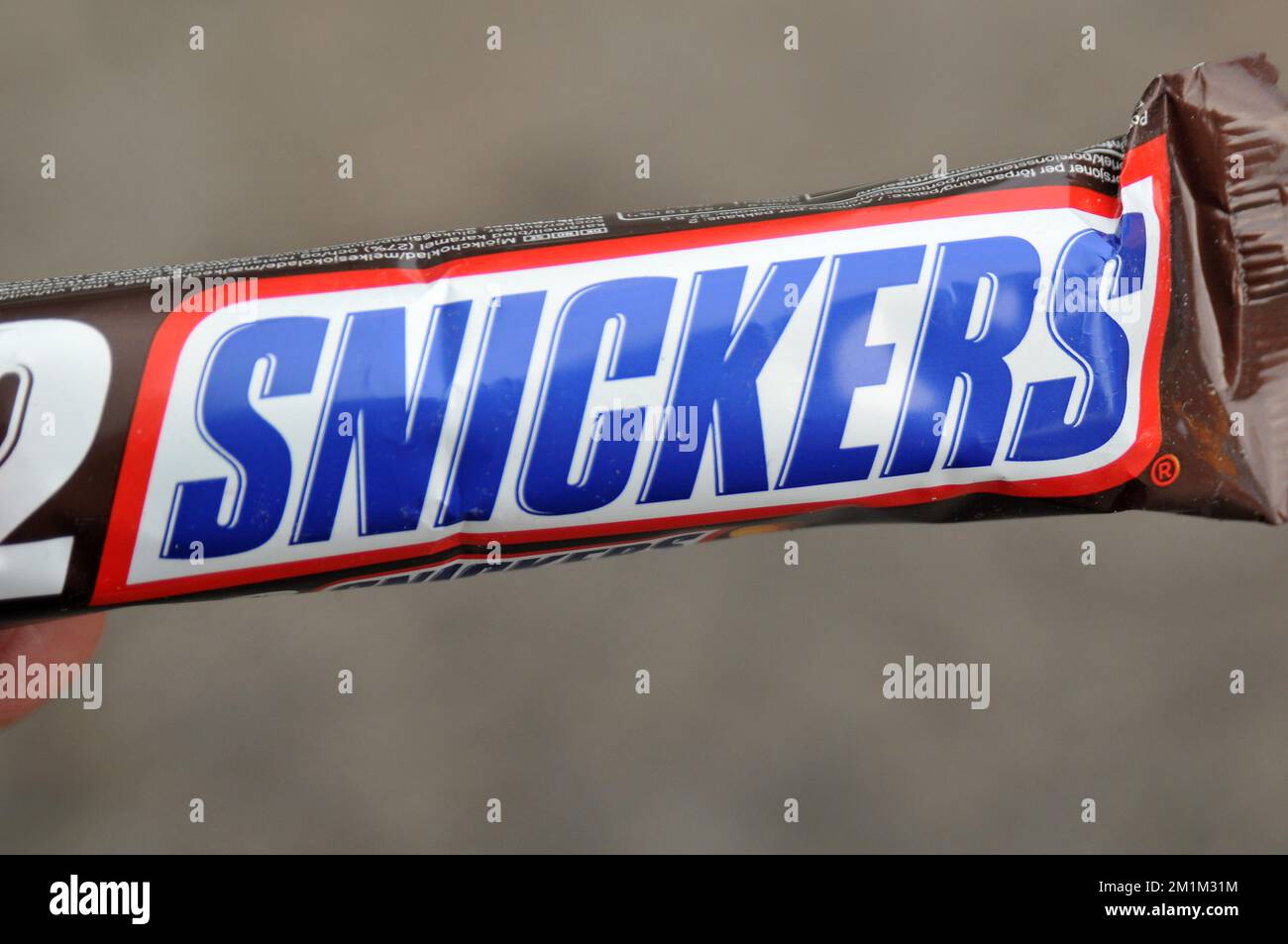 Copenhagen/Denmark/13 December 2022/Snickers bar chocolates in danish ...