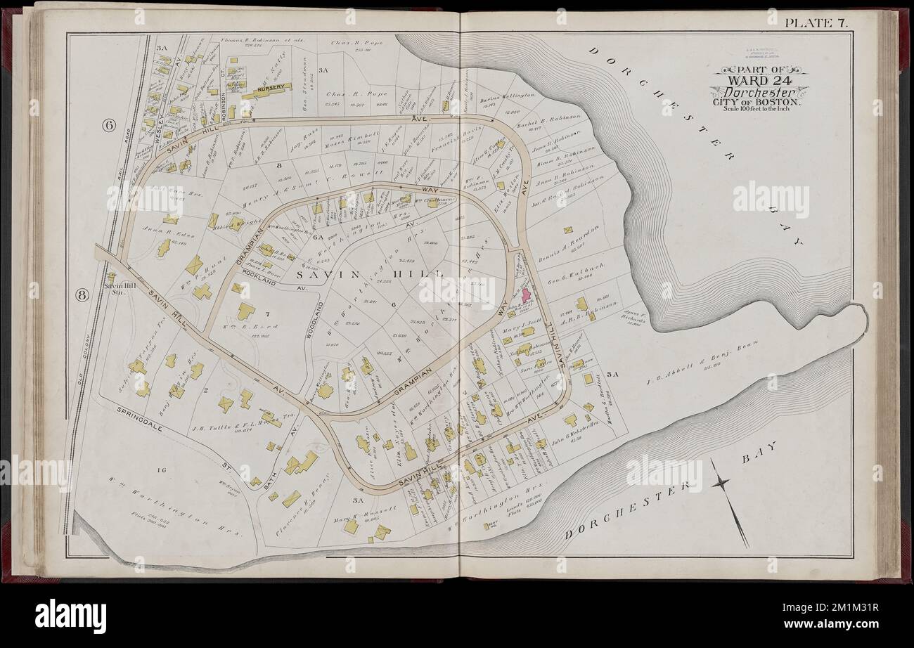 Atlas of the city of Boston, volume five, Dorchester Mass. : from ...