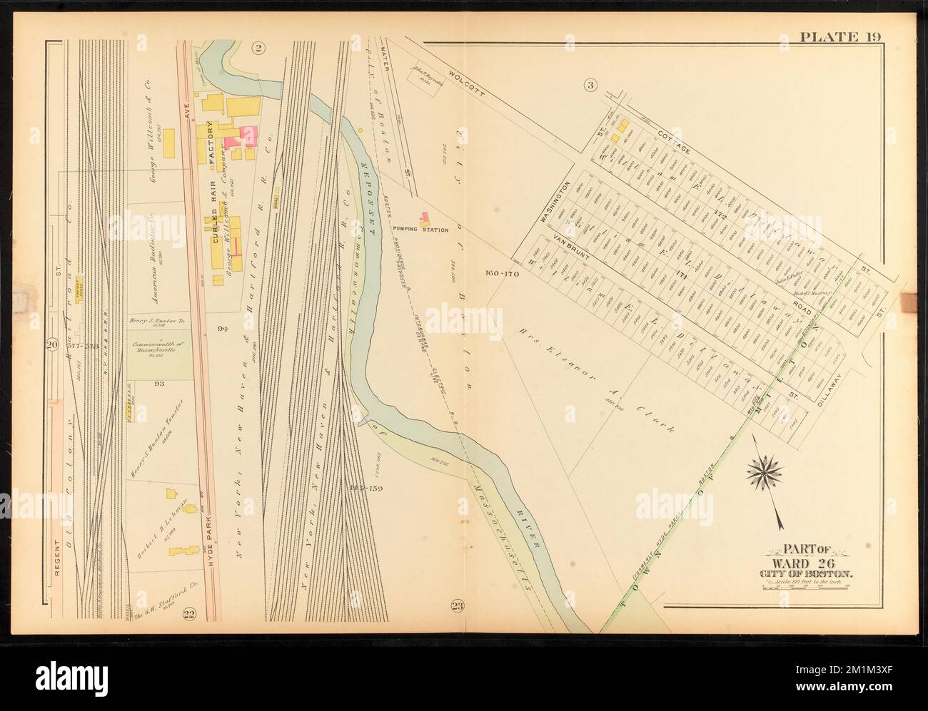 Atlas of the city of Boston, ward 26, Hyde Park : plate 19 , Boston ...