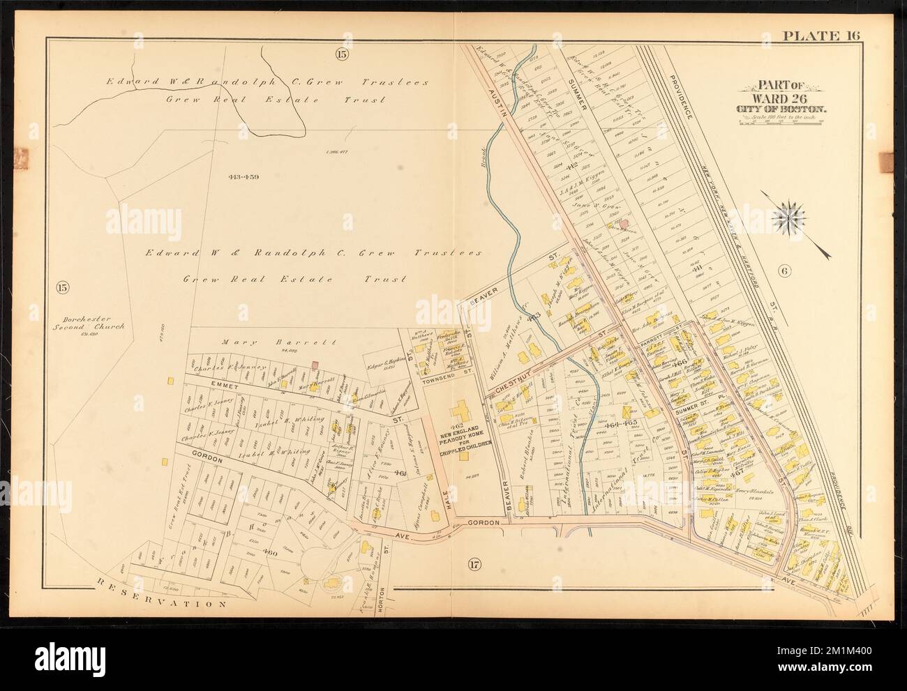 Atlas of the city of Boston, ward 26, Hyde Park : plate 16 , Boston ...